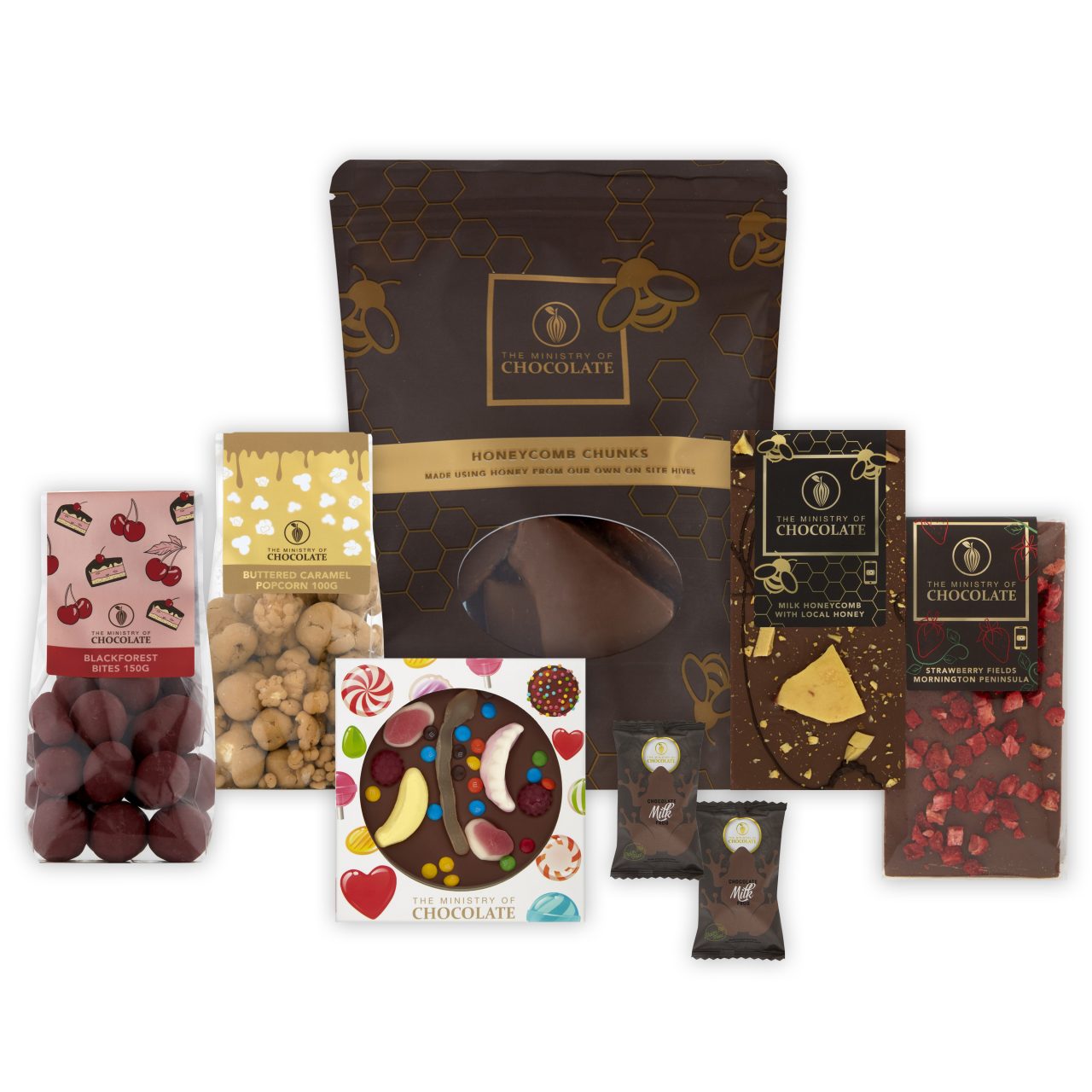 Strawberry Fields - 100g Milk Chocolate Bar | Ministry Of Chocolate