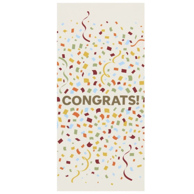 Congratulations Greeting Card Bar 100g | Ministry Of Chocolate